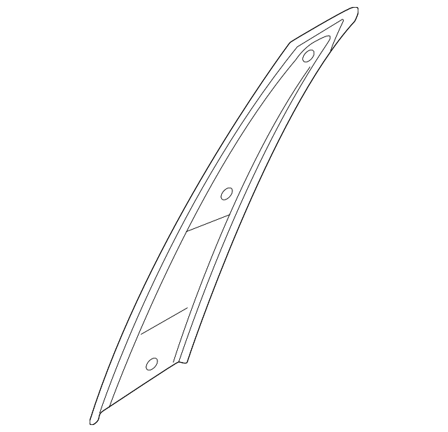 2022 Hyundai Tucson Corner Molding 83270-CW000 | QuirkParts