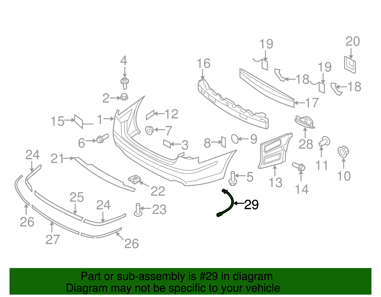 2011-2012 Hyundai Genesis Park Sensor 95720-3M000-ZT2 | QuirkParts