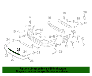 2012-2014 Hyundai Genesis Center Molding 86689-3M500 | OEM Parts Online
