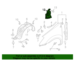 2013-2015 Nissan Shield 64838-4CL0A | Nissan Automotive Parts