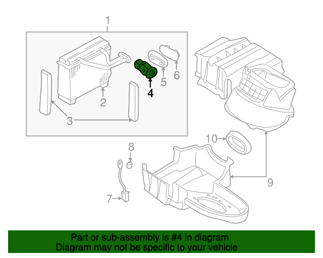 2000-2004 Nissan Expansion Valve 92200-4Y80A | OEM Parts Online