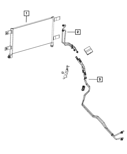 Transmission Oil Cooler and Lines for 2019 Ram 2500 | Mopar eStore