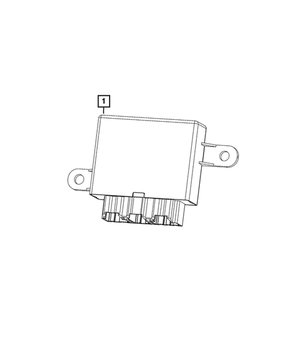 2019-2024 Ram Park Assist Module 68480726AC | Mopar eStore