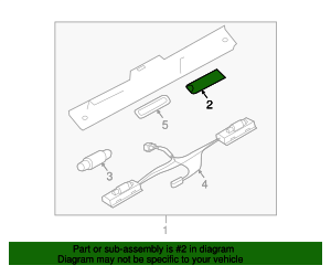 2003-2012 Land Rover Range Rover Lens XFJ000020 | OEM Parts Online