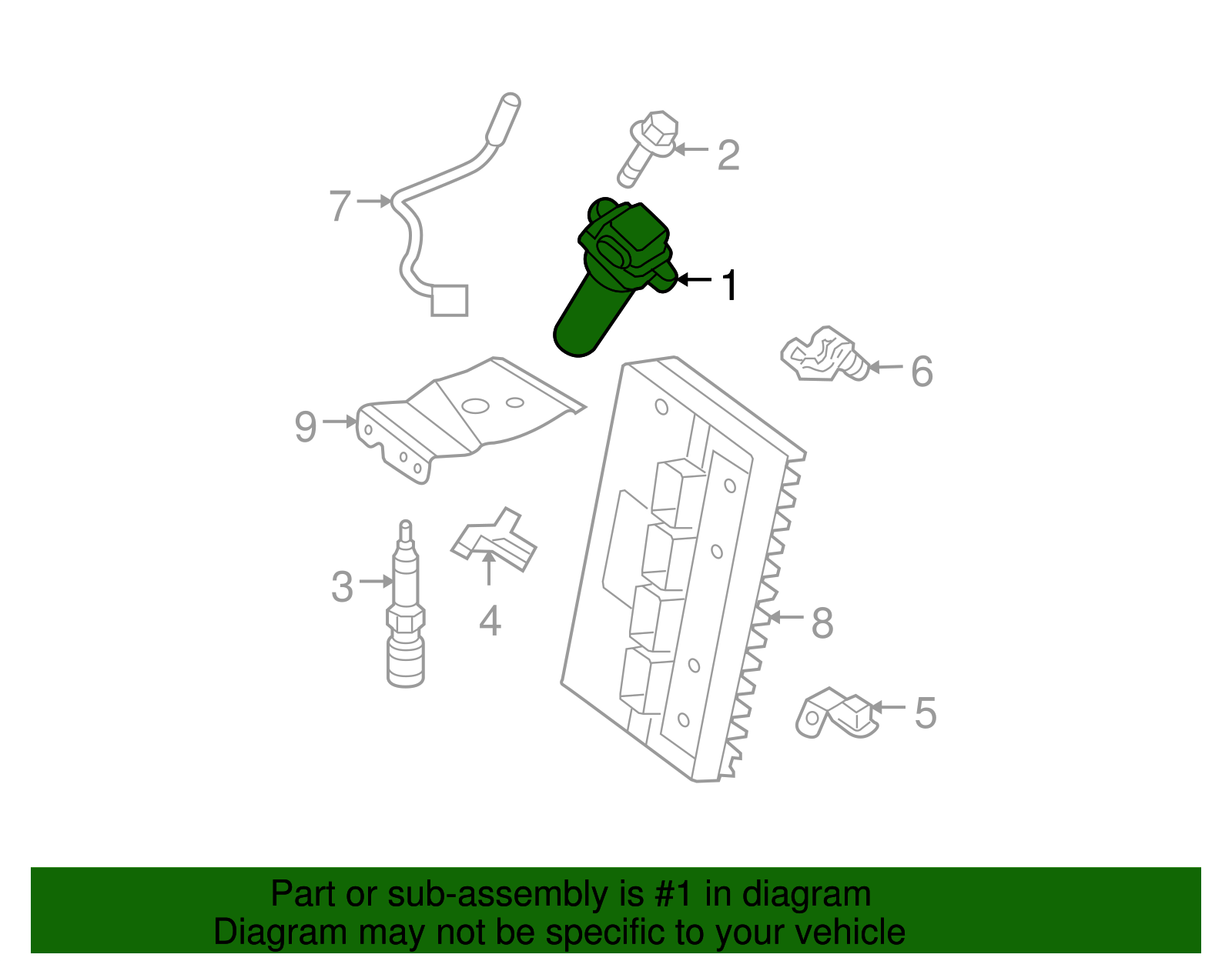 2006-2011 Mopar Ignition Coil 04606869AD | Mopar Parts Canada
