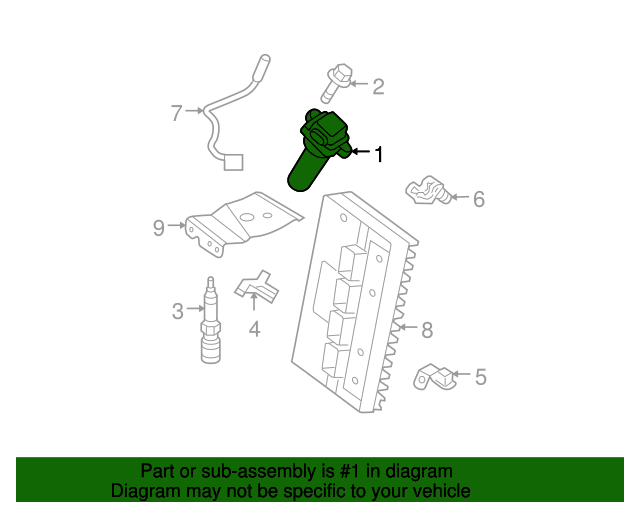 2006 Mopar Coil 4606869AD | TascaParts.com