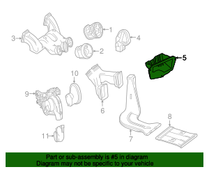 246-830-01-24 - Intake Duct 2014-2020 Mercedes-Benz | Mercedes-Benz USA ...