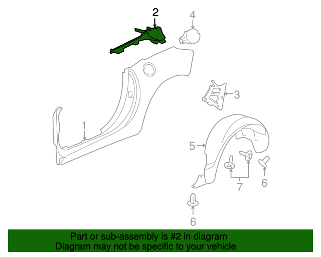 2006-2009 Pontiac Solstice Filler 19151120 GM | GMPartsDirect.com