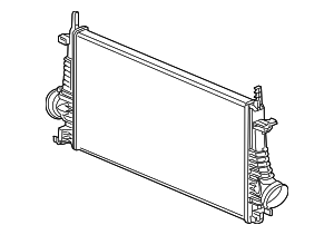 Genuine Inter-Cooler for 2010-2011 Saab 9-5 | Part# 13241751 | Over 30% ...