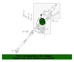 Hyundai - 56330-M6000 - Motor - 2019-2020 Hyundai | OEM Hyundai Parts ...