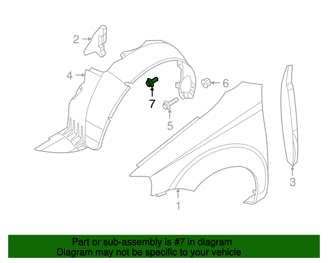 2004-2011 GM Multi-Purpose Clip 94530438 | GMPartsDirect.com