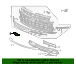 2021-2025 Chevrolet Gold Front Grille Emblem 84701878 GM ...