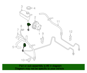 1994-2016 Volvo Clamp 988024 | TascaParts.com