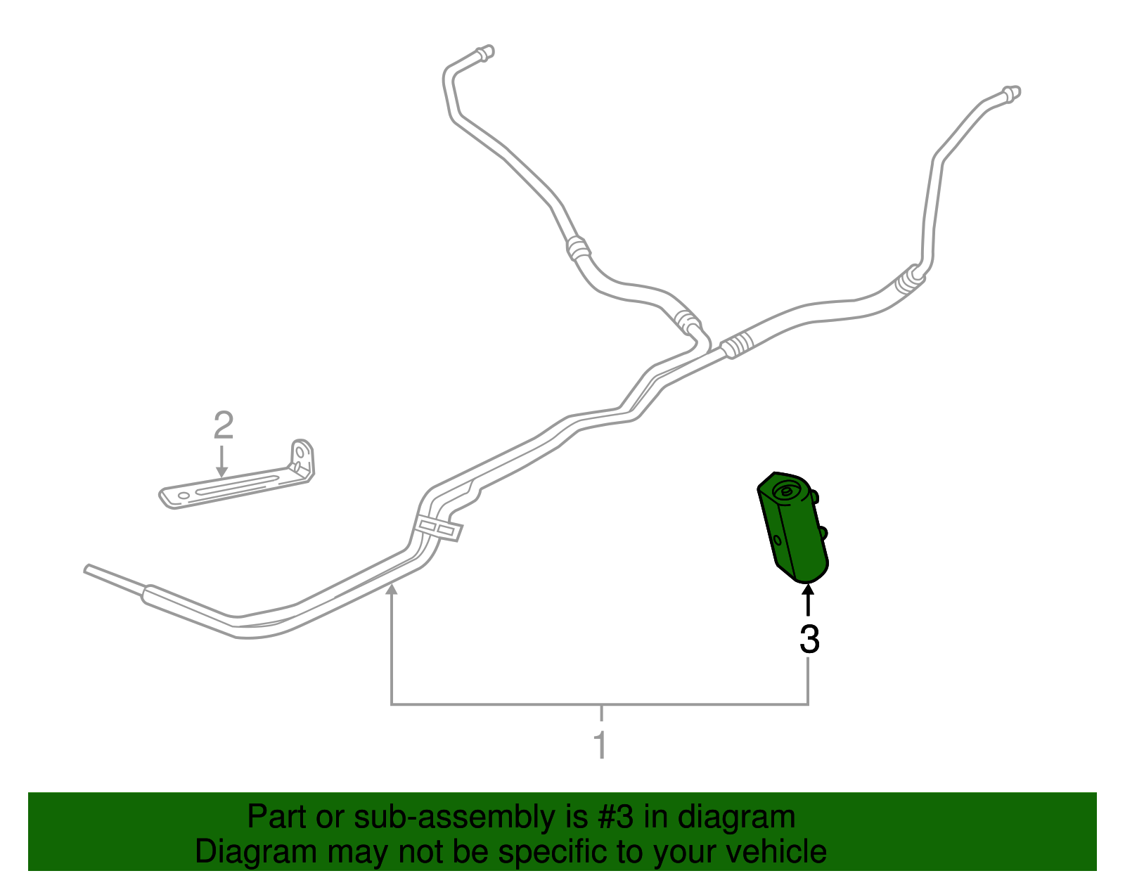 85585333 - By-Pass Valve 2015-2020 GM | GM Parts Warehouse