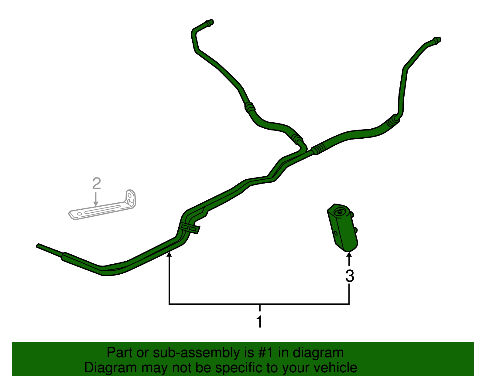 Pipe 85043948 GM | GMPartsDirect.com