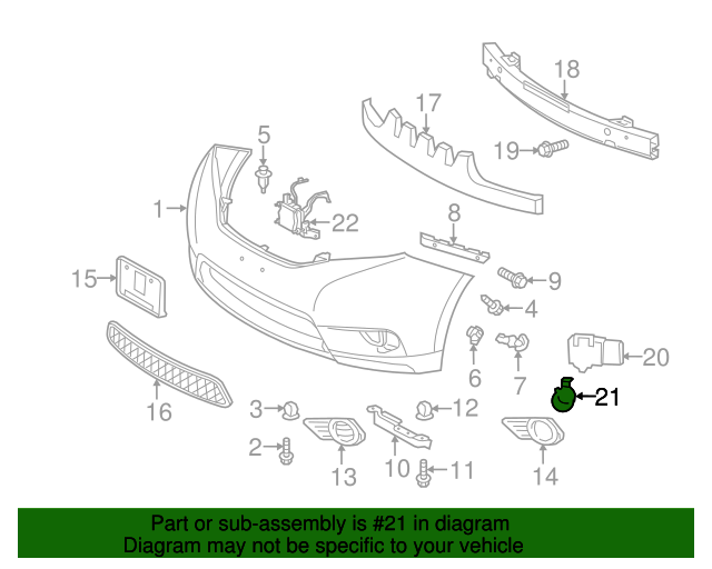 89348-33060-D2 - Park Sensor Retainer - 2008-2017 Toyota | OEM Genuine ...