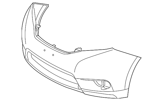 52119-08904 - Cover Front Bumper L - 2011-2017 Toyota Sienna | Nucar ...
