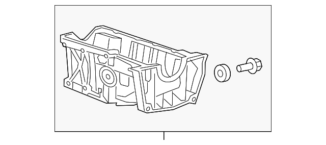 2010-2016 Honda Oil Pan 11200-RBJ-000 | Honda Factory Parts