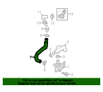 2016-2022 GM Heater Inlet Hose 95383954 GM | GMPartsDirect.com