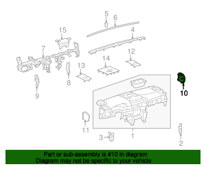 2010-2021 Lexus GX460 Side Panel 55317-60060-C0 | OEM Parts Online