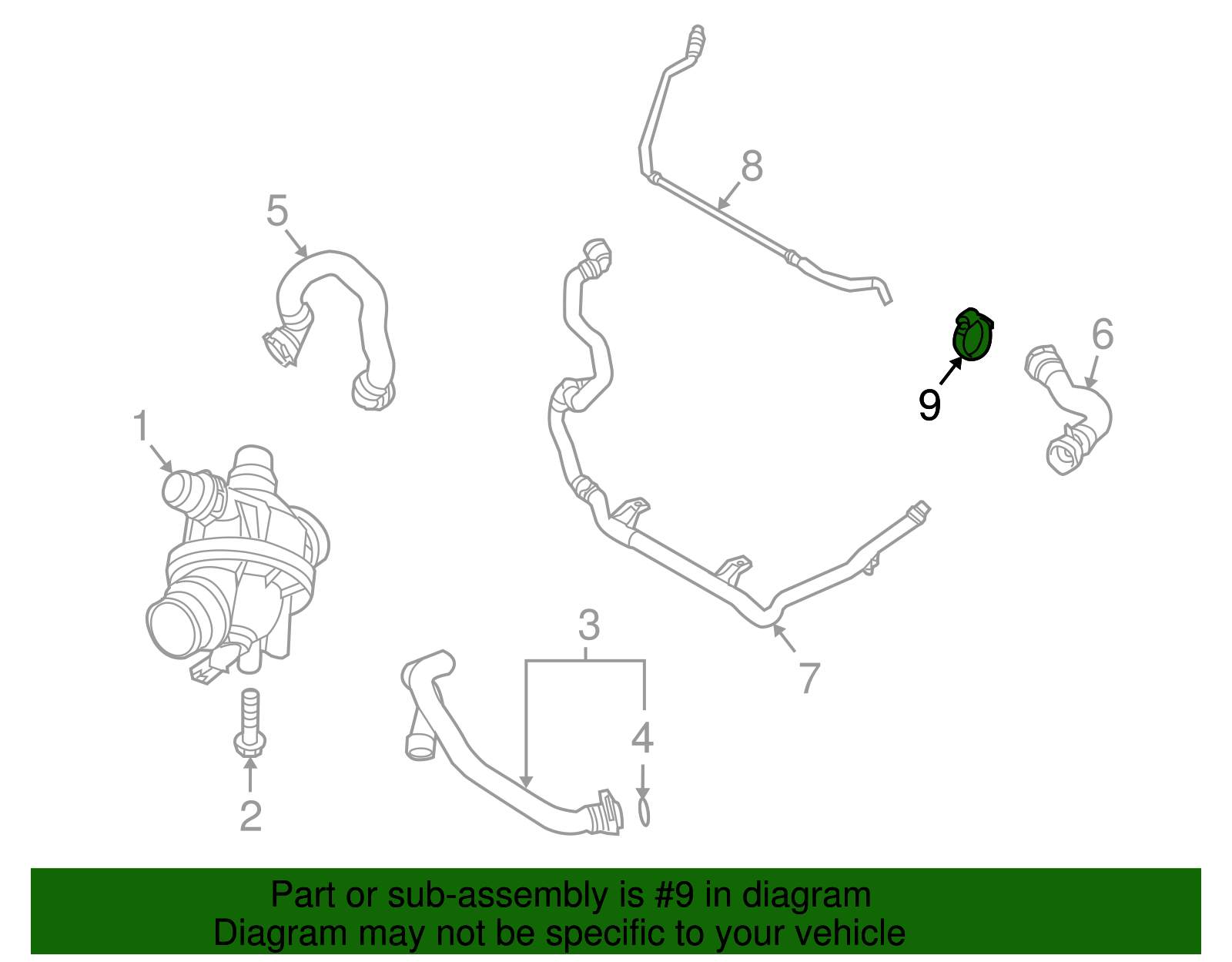 34321156893 - 2007-2019 BMW Hose Clamp (34-32-1-156-893) | BMW of South ...