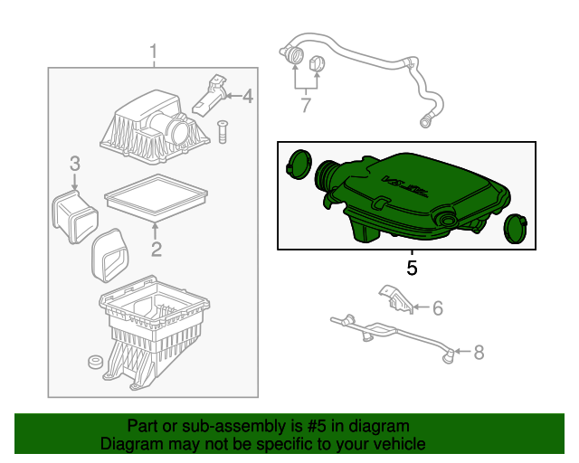 2017-2022 GM Engine Cover 84535596 | Payne Weslaco Motors GMC Parts