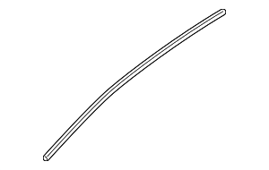 2009-2014 Hyundai Genesis Upper Weather-Strip 82160-3M000 | QuirkParts