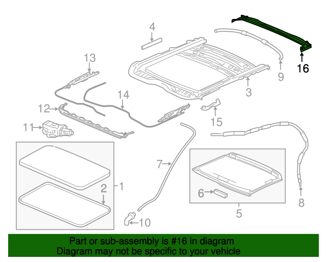 2014-2023 Acura Drip Channel 70241-T2A-A01 | Acura Parts World