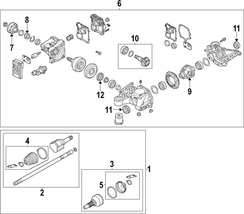 Axle Shafts & Joints for 2010 Saab 9-3 | Saab Parts Counter