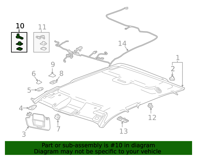 84811000 - Dark Gray Mobile Telephone Microphone 2020-2024 GM ...