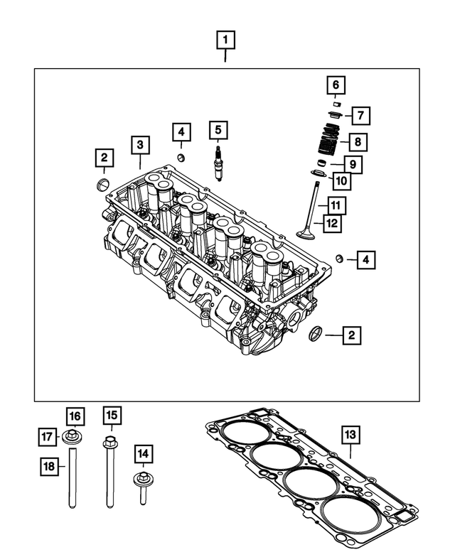 2023 Dodge Challenger Double Ended Stud, Mounting 06513937AA | Mopar eStore