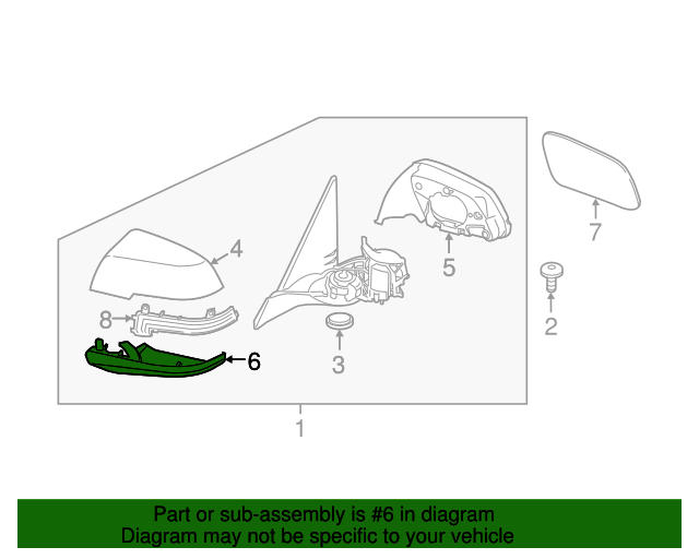 Genuine BMW 51-16-7-284-127 | Lower Housing | FREE Shipping on Most ...
