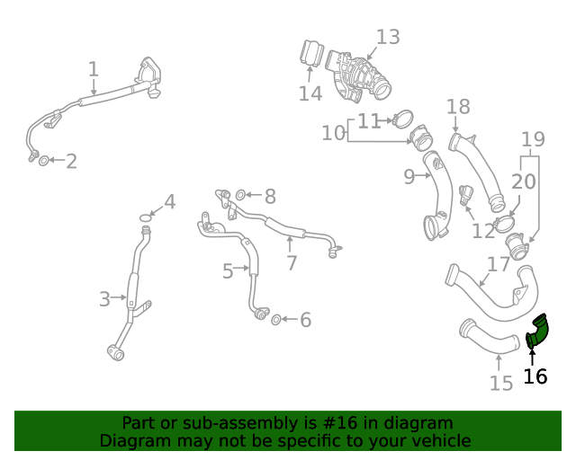 256-098-00-00 - Lower Pipe 2019-2021 Mercedes-Benz | Mercedes-Benz USA ...