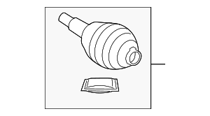 LR124673 - Outer Cv Joint - 2019-2020 Land-Rover | Land Rover Lake Bluff