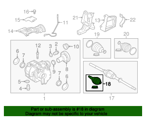 LR124673 - Outer Cv Joint - 2019-2020 Land-Rover | Land Rover Lake Bluff