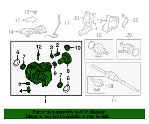 2014-2021 Land Rover Transfer Case Assembly LR051076 | OEM Parts Online