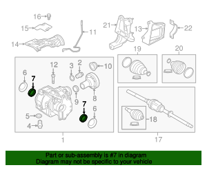 2008-2019 Land Rover Inner Seal LR003154 | LandRoverParamusParts