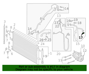 DS7Z-19B596-A - Hose & Tube Assembly O-Ring 2013-2024 Ford | Ford Parts ...
