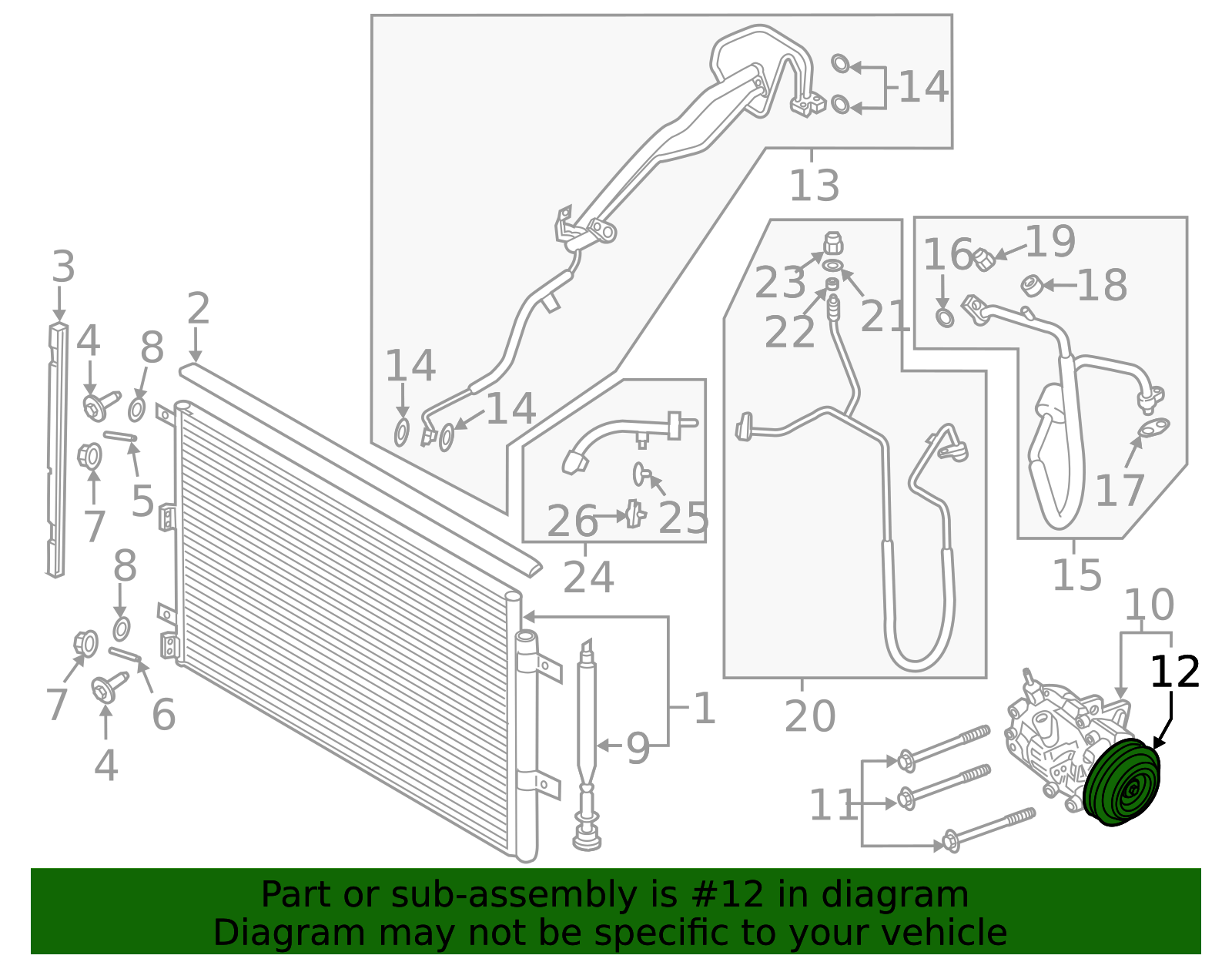 2018-2025 Ford Clutch & Pulley L1MZ-19D786-E | Ford OEM Parts Outlet