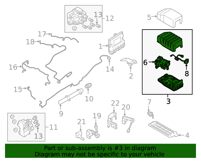 2017-2022 Land Rover Compressor Assembly LR140034 | LandRoverParamusParts