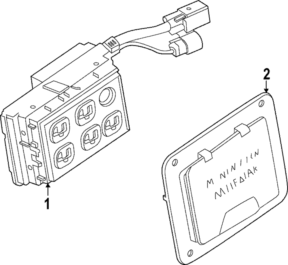NL3Z-19J318-BC - 2022-2024 Ford F-150 Lightning - Power Outlet | My ...