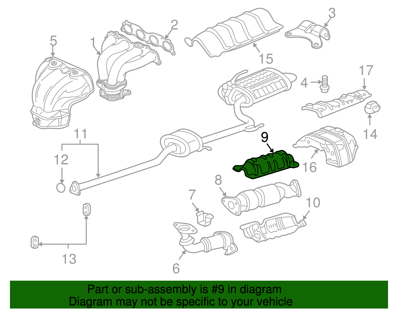 18182-RAA-A01 - 2003-2007 Honda Accord - Cover (Upper) | Genuine Honda ...