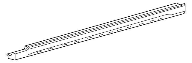 177-698-03-00-9999 - Rocker Molding - 2019-2022 Mercedes-Benz | World ...