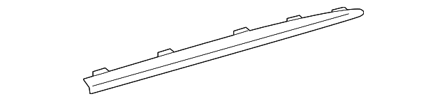 177-698-44-00 - Rear Molding 2019-2021 Mercedes-Benz | Mercedes-Benz ...