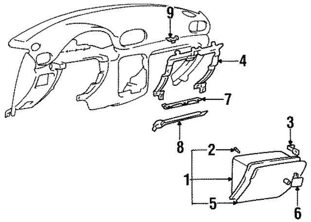 1995-1999 Hyundai Accent Door 84512-22001-LG | OEM Parts Online