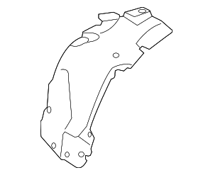 LR136570 - Ft Fender Liner - 2020 Land Rover Range Rover Evoque | Land ...