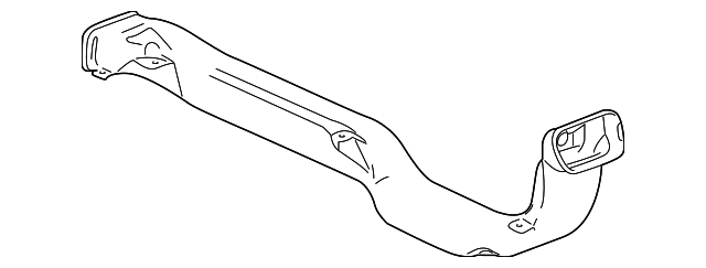 Front Floor Console Rear Air Duct 84612477 | GMPartsDirect.com