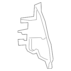 2019-2023 Chevrolet Blazer Driver Side Body Hinge Pillar Upper ...