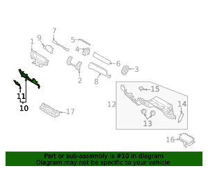 2021-2023 Kia Sorento Knee Bolster 84750-R5000WK | QuirkParts