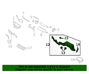 84760-R5100WK - Lower Panel - 2021-2023 Kia Sorento | Kia Auto Parts
